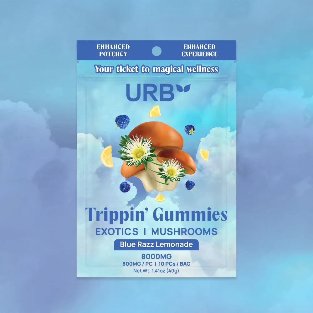 Trippin’ Gummies: Legal Mushroom Gummies – URB