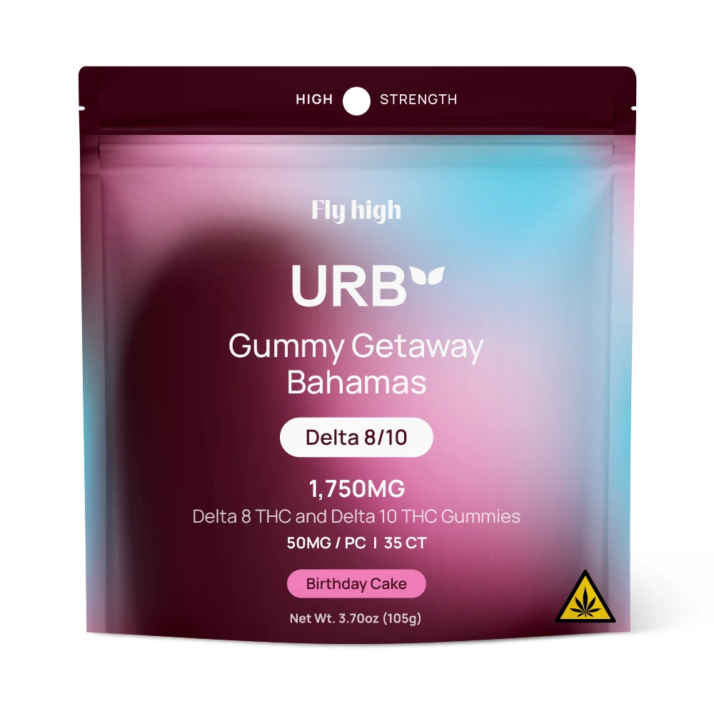 Gummy Getaway Bahamas: D8/D10 Gummies (1,750 MG Total) | URB