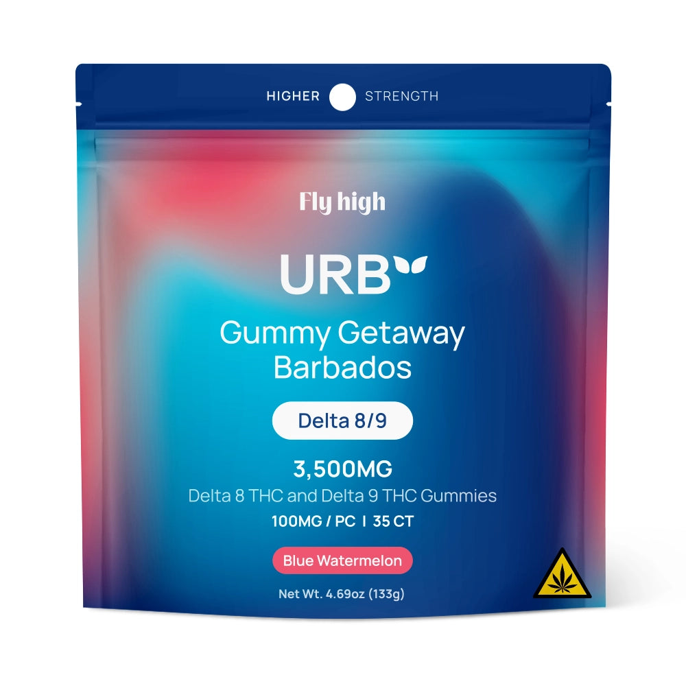 Gummy Getaway Barbados: D8/D9 Live Resin (3,500 MG) | URB
