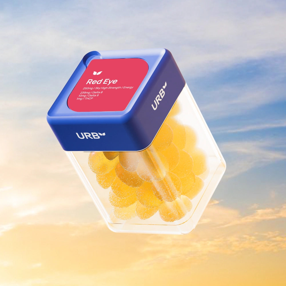 Red Eye Skybites Gummies with Delta 8, D9 & THCP – URB